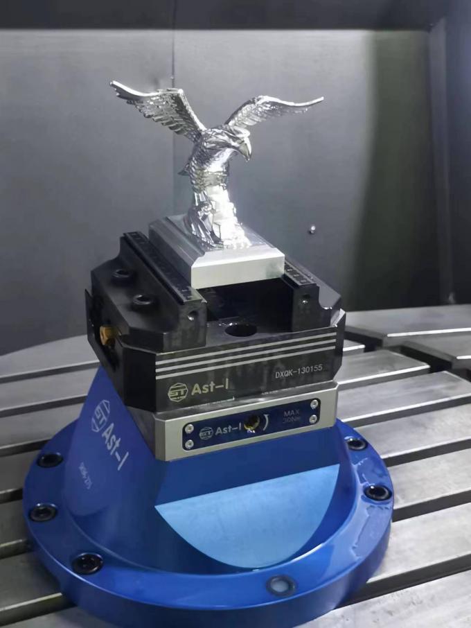 Width 130mm Self Centering Vise Fixtures And Clamping Systems For 5 ...