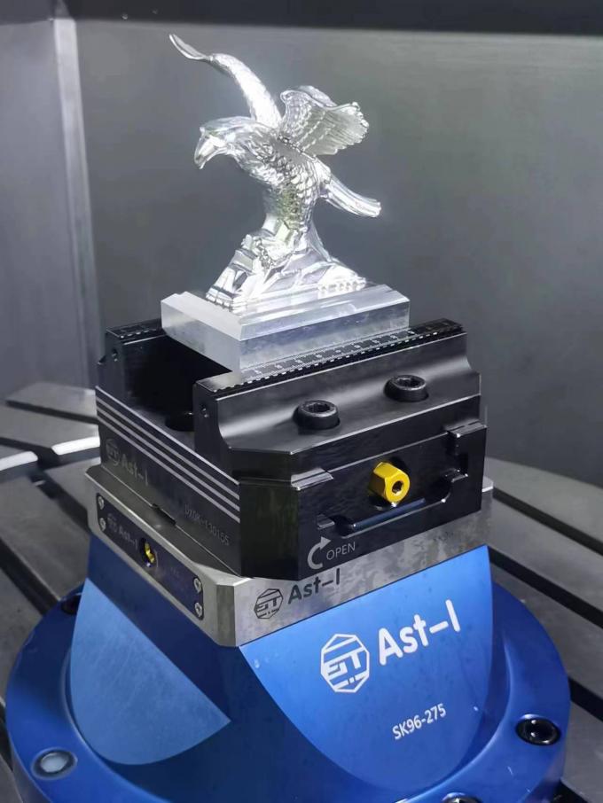 Width 130mm Self Centering Vise Fixtures And Clamping Systems For 5 ...