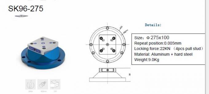 4axis 4th Axis Vise Clamping Plates Cnc Fixture Clamps Machine Tool ...