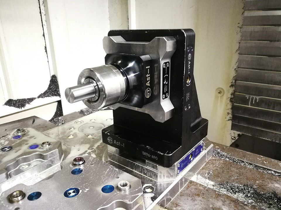 Superhard Steel CNC Milling Machine Fixtures All 3 / 4 / 5 Axis Collet ...