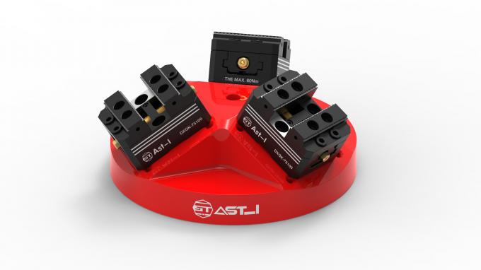 Compact Multi Power Axis Fixtures Alloy Steel 5th Axis Self Centering Vise