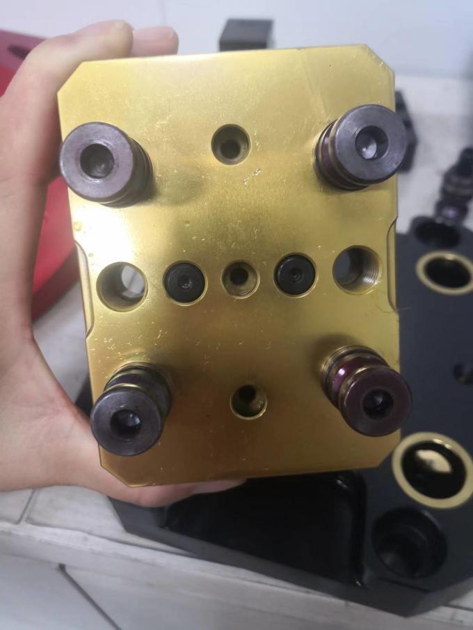 Gripper Teeth Axis Fixtures 77mm Dovetail Fixture CNC For 5 Axis Riser